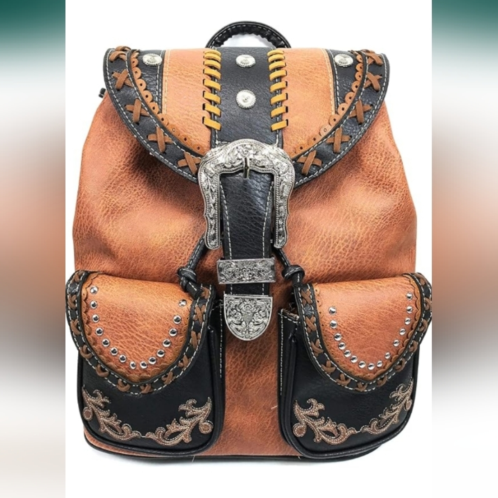 Western Style Backpack - Gem